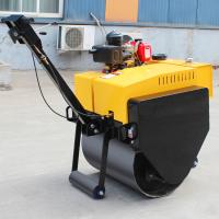 China Electric Start 0.5Ton Single Drum Road Roller Compactor for Small Construction Sites for sale