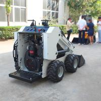 China Small Skid Steer Diesel Loader With Bucket Different Attachment Compact and Powerful for sale