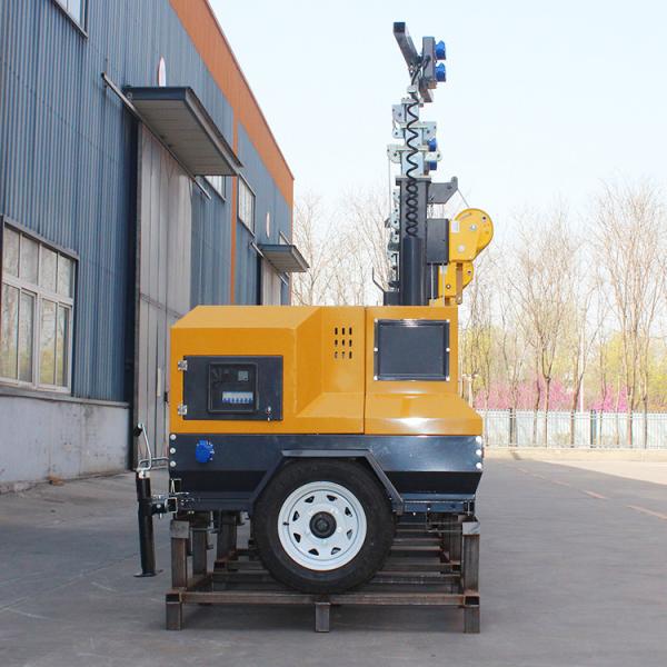 Quality Industrial Lighting Portable LED Diesel Engine Generator Light Tower with for sale