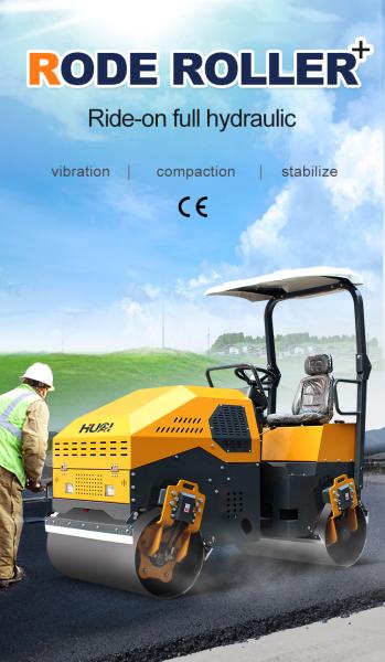 Quality High Grade 40% Ability Double Drum Vibratory Compactor Roller for Road for sale