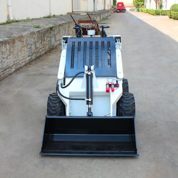 Quality BOXINHUASHENG Hydraulic Valve Skid Steer Landscape Rake Mini Loader Earth Moving for sale