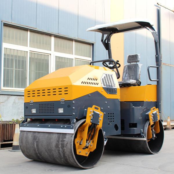 Quality 3 Ton Vibratory Road Roller for Smooth Asphalt Compaction in Road Rehabilitation for sale