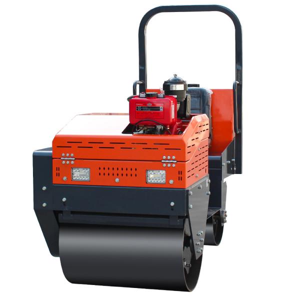 Quality High Power 8HP 1Ton Ride-on Mini Vibratory Roller for Small Size Road Constructi for sale