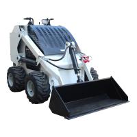China Versatile Mini Skid Steer Loader with Attachments and 0-6 km/h Working Speed for sale