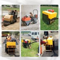 China 600mm Compaction Width Handheld Soil Compactor Machine with 2.5L Fuel Tank Capacity for sale