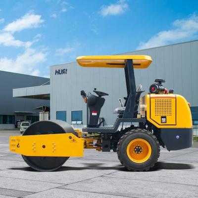 Cina Vibrazione elevata Doppio tamburo Road Roller Duemila dollari 70Hz Frequenza di vibrazione in vendita