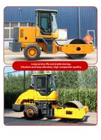 China Industrial Compactor Machine For Road Construction With Continuously Variable Speed for sale