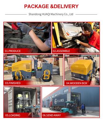 China Máquina de compactação industrial para construção de estradas com velocidade continuamente variável à venda