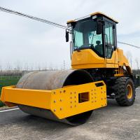 China CHANGCHAI 6 Ton Self-Propelled Vibratory Road Roller with Continuously Variable Speed for sale