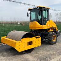 China CHANGCHAI 6 Ton Self-Propelled Vibratory Road Roller with Continuously Variable Speed for sale