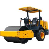 China CHANGCHAI Engine 120KN Exciting Force Single Drum Vibratory Road Roller for Building for sale