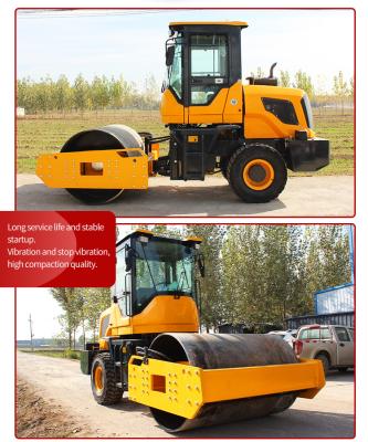 Cina 5t 10t 20t macchina a rulli stradali Compattatore vibratore con dimensione 4450*1680*2750mm in vendita