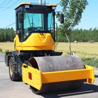 China Vibratory Roller 3 Ton 4ton Mini Road Roller Compactor Hydraulic Drive Asphalt Rollers for sale