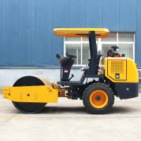 China High Operating Efficiency Single Drum Roller Compactor Vibratory Soil Roller For Sales for sale