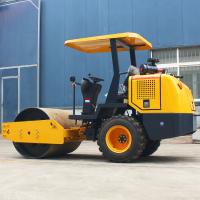 China High Operating Efficiency Single Drum Roller Compactor Vibratory Soil Roller For Sales for sale