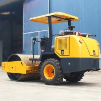 China High Operating Efficiency Single Drum Roller Compactor Vibratory Soil Roller For Sales for sale
