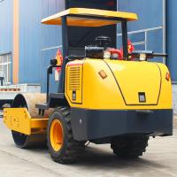 China High Operating Efficiency Single Drum Roller Compactor Vibratory Soil Roller For Sales for sale