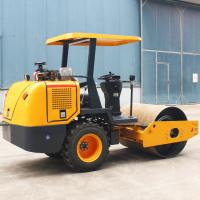 China 3.5 Ton Road Roller Single Drum Roller Compactor Hydraulic Vibration Vibratory Soil Roller for sale