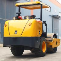 China Road Construction 3.5 Tons Roller with 55KN Exciting Force and User-Friendly Design for sale