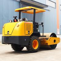 China Road Construction 3.5 Tons Roller with 55KN Exciting Force and User-Friendly Design for sale