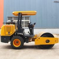 China Road Construction 3.5 Tons Roller with 55KN Exciting Force and User-Friendly Design for sale