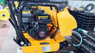 China 5.5-6.5 pk Benzine-/dieselmotor draagbare platencompressor voor bouwwerkzaamheden Te koop