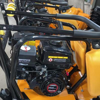 China 5.5-6.5 pk Benzine-/dieselmotor draagbare platencompressor voor bouwwerkzaamheden Te koop