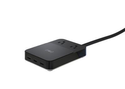 China Portable 2.4 A Wireless Charging Station 50-60 Hz With Three USB Ports for sale