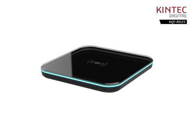 China Square Wireless Mobile Charger , Iphone Inductive Charging Pad FCC Standard for sale