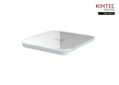 China White Qi Wireless Cell Phone Charger 90 G Plastic And Rubber Material for sale
