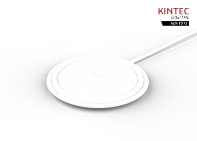 China White Matte Ultra Thin Wireless Charging Pad 90 G With Printing Lines for sale