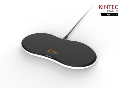 China Energy Saving Dual Wireless Charging Pad , Double Phone Charger 197 X 92 X 14.9 Mm for sale