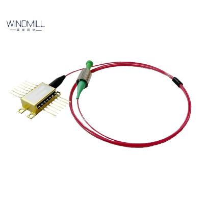 China 1310/1550nm High Output Power Narrow Linewidth DFB Butterfly Laser Diode with Single-mode/Polarization-maintaining Fiber Pigtail for sale