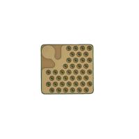 Quality 680nm 41-hole VCSEL Laser Diode Chip with 40mW Output Power for Hair Growth for sale