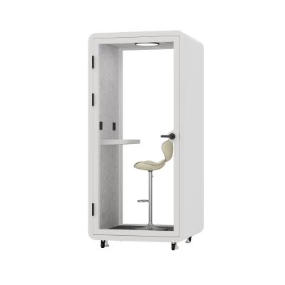 China Movable Office Phone Booth Modular 1 Person Booth Fast Install for sale