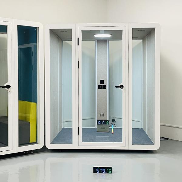 Quality STC35dB Soundproof Booth with RT0.25S Acoustic Performance and 1860*1640*2060mm for sale