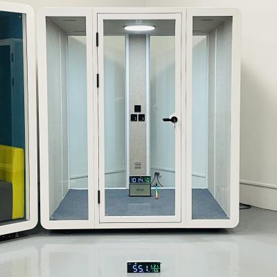Cina Cabina insonorizzata per ufficio personalizzabile STC35dB con elevato livello di isolamento acustico in vendita
