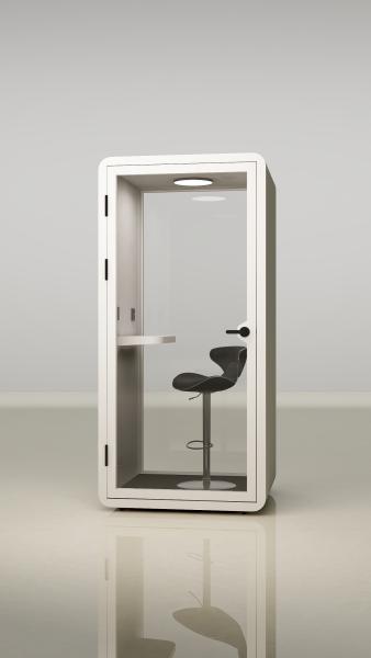 Quality 380kg Office Telephone Pods Cabin Custom Soundproof Office Booth For Open for sale