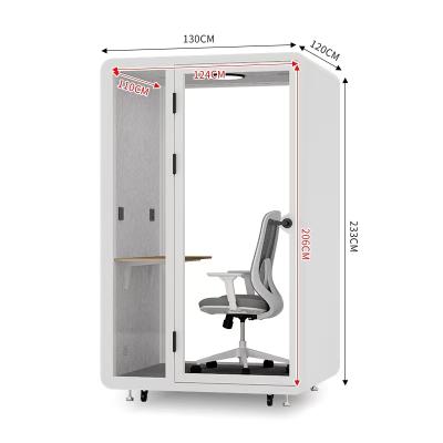 Cina Moderno Sleep Pod insonorizzato con riduzione del rumore da 25 a 50 dB e garanzia di 5 anni per uso in ufficio e domestico in vendita