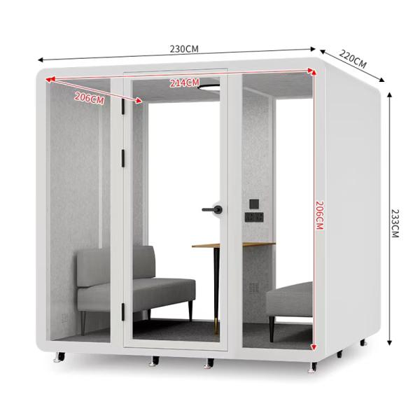 Quality Fully Enclosed Soundproof Sleeping Pod Portable Modular Capsule House for sale