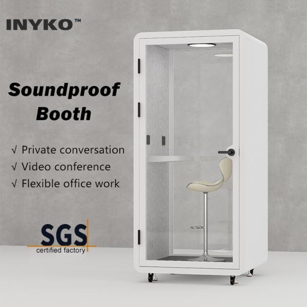 Quality Customized Office Sound Proof Booth , Prefab Home Office Pod 380kg for sale