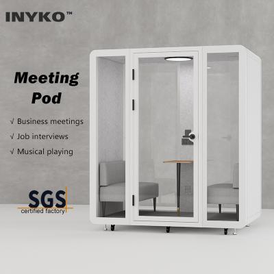 Cina Moderno 2 Persone Pod Isolamento acustico 2 Persone Meeting Pod 490kg in vendita