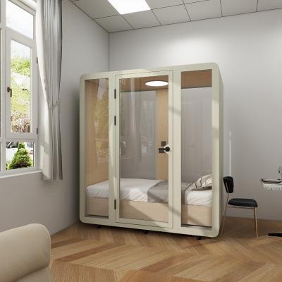 China Electronic Decoration Sleeping Pod Modern Soundproof Office Booth For Home for sale