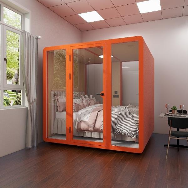 Quality A Karaoke Booth And Meeting Pod For The Business Need A Prefabricated Pod for sale