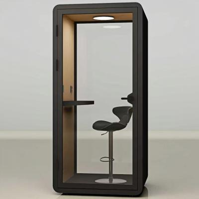 China Cabina telefónica insonorizada con reducción de ruido de 40 ± 5 dB Garantia de 5 años y cabina acústica de aislamiento acústico de 7 capas en venta