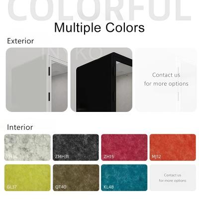 Cina Office Pod portatile insonorizzato con STC 35-45 dB e garanzia di 5 anni per 2-4 persone in vendita