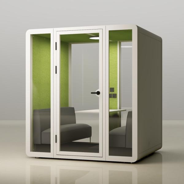 Quality STC35dB Soundproof Booth with RT0.25S Acoustic Performance and 1860*1640*2060mm for sale