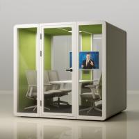 Quality Modular STC35dB Soundproof Pod Fully Enclosed Portable Office Booth for Quiet for sale