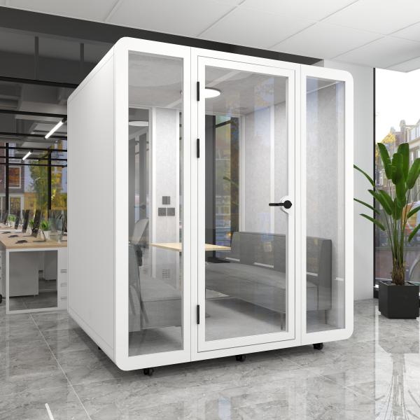 Quality Modular Soundproof Pod with STC35dB Rating and Integrated Ventilation System for for sale