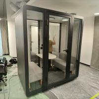 Quality Modular Meeting Pod with 35-45 dB Soundproofing and 5 Year Warranty for Office for sale